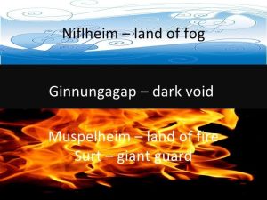 Niflheim (Niflheimr) In Norse Mythology - NorseMythologist