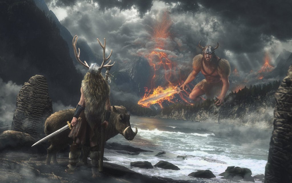 Surtr The Fire Giant In Norse Mythology - NorseMythologist